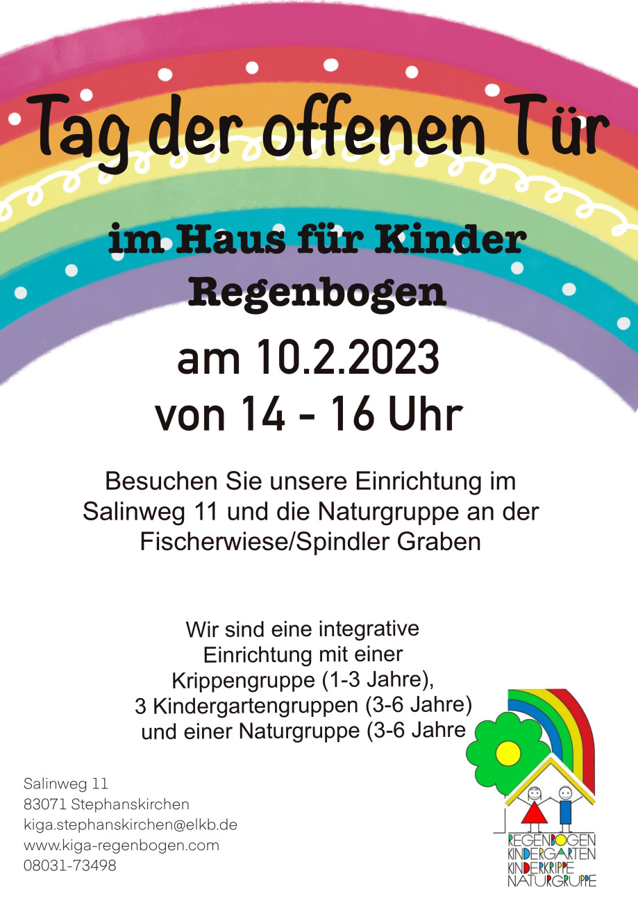 Tag der offenen Tür | Kindergarten und Krippe Regenbogen Tag der offenen Tür | Kindergarten und Krippe Regenbogen